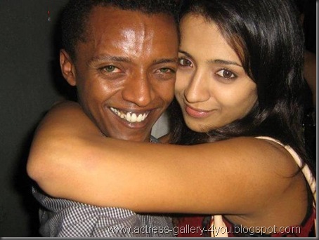 New Year Pics: Trisha closely with her boyfriend